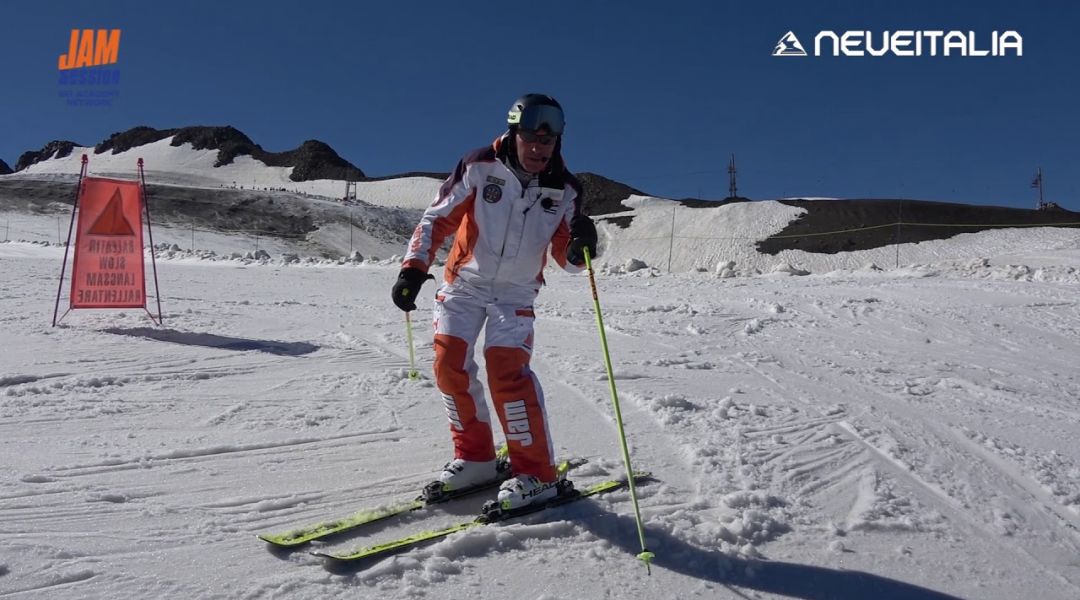 L'azione diventa fluida con la giusta oscillazione del bastoncino