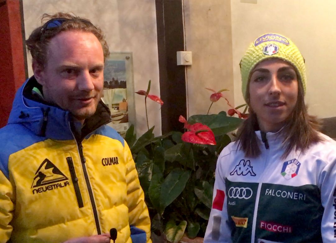 Intervista a Lisa Vittozzi a Holmenkollen in occasione delle finali di ...