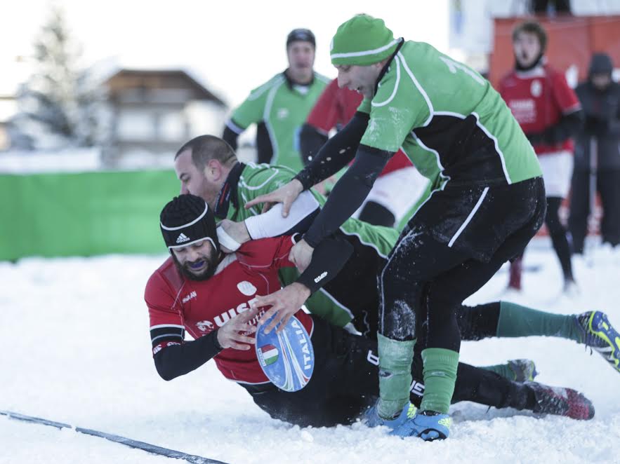 Le squadre straniere dominano la quinta edizione dello Snow Rugby di ...