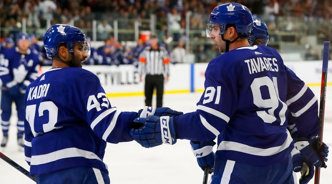 John Tavares scores PPG in Maple Leafs preseason debut - Video Hockey