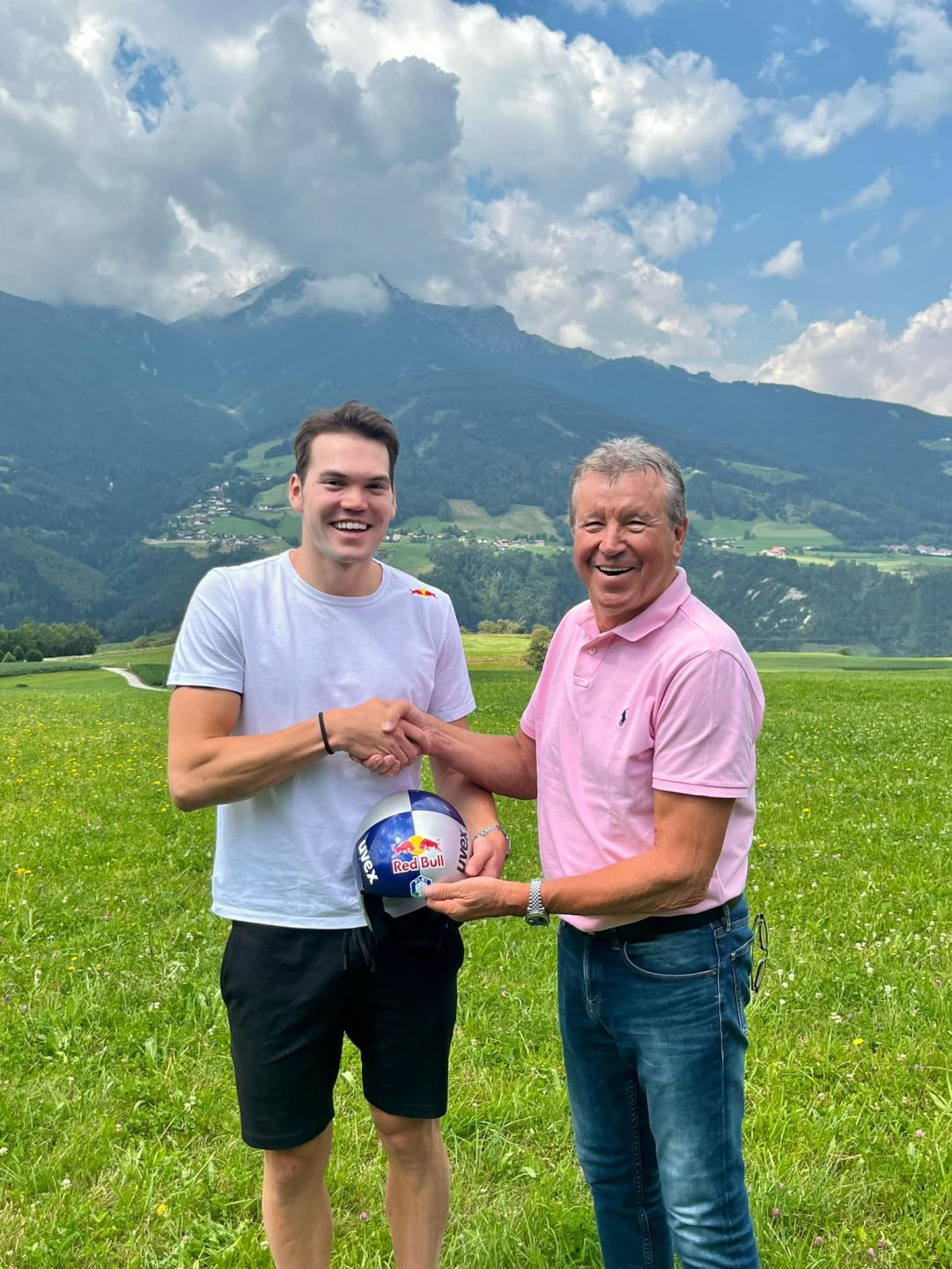 Alex Vinatzer con Red Bull nella... testa: accordo importante per il ...